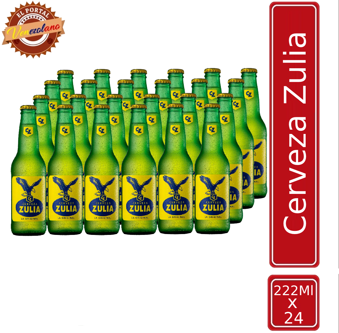 Cerveza Zulia Venezuela x 24 – El Portal Venezolano