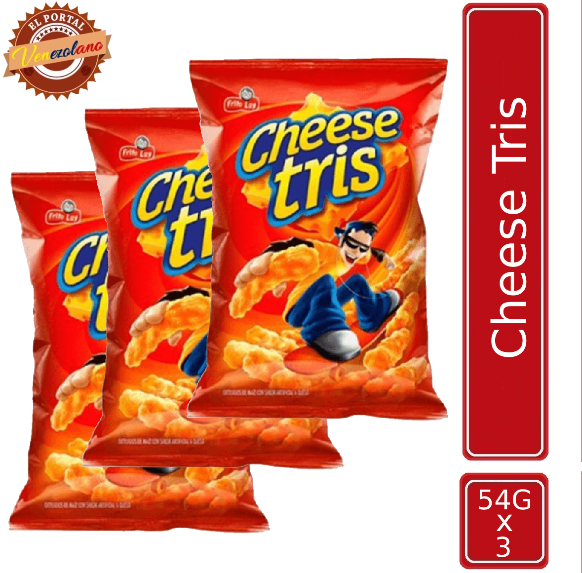 Cheese Tris 54 Gr Frito Lay Venezuela x 3 – El Portal Venezolano