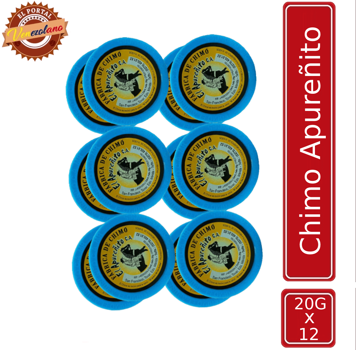 Chimo Apureñito Venezuela x 12 – El Portal Venezolano